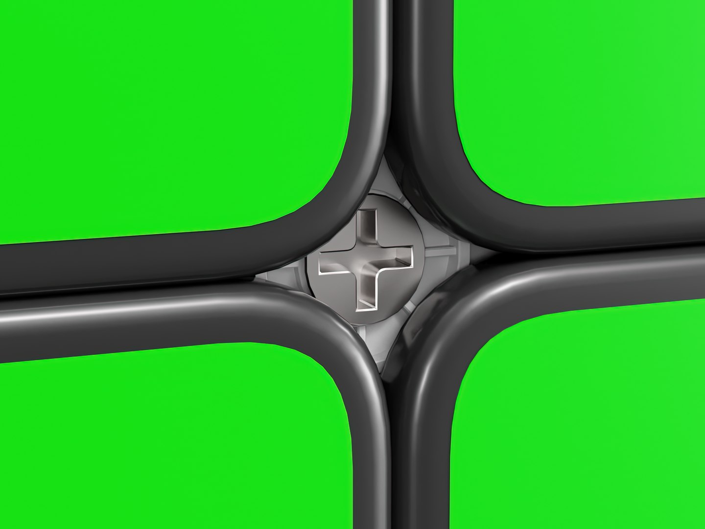 3D Cube 2x2 Model - TurboSquid 1677848