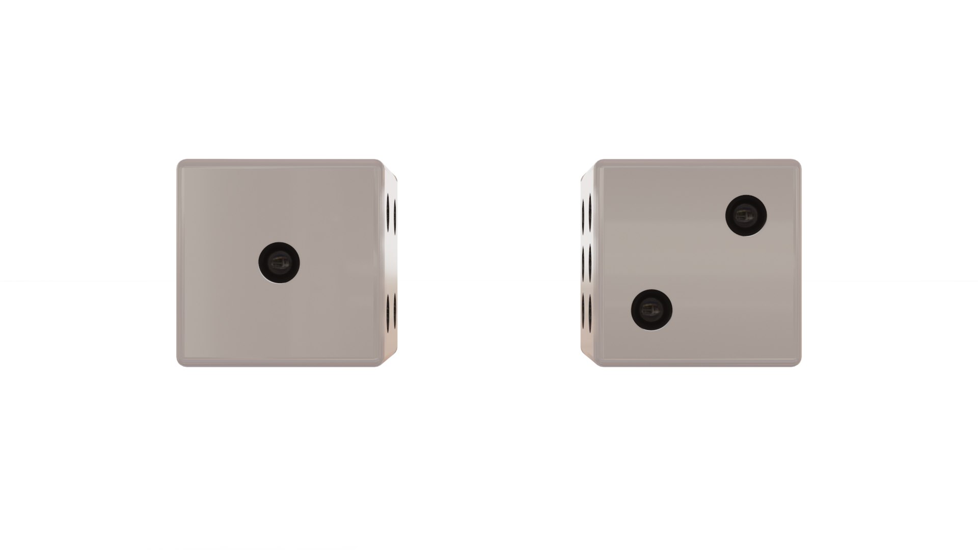 D6 Dice White Games 3D Model - TurboSquid 1647494