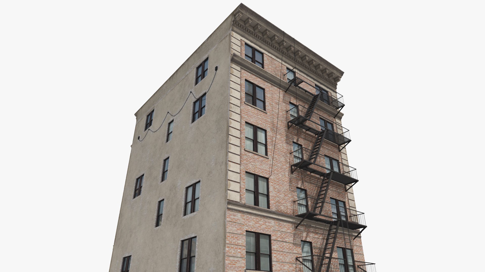 3D Manhattan Building 14 - 8K PBR Textures Model - TurboSquid 1835706