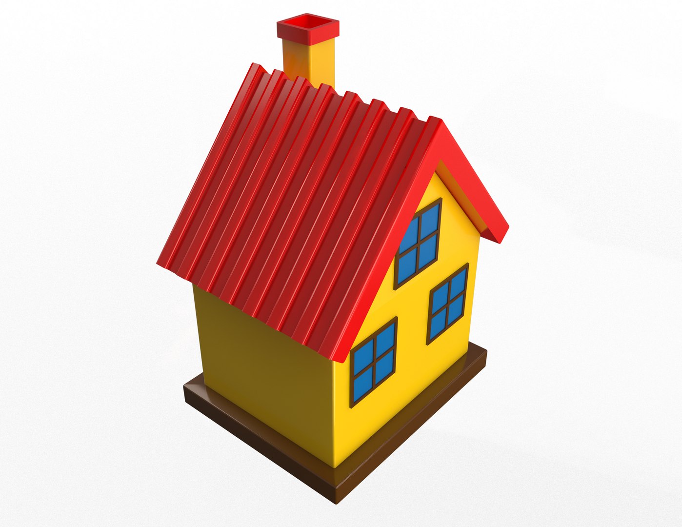 Mini Toy House 01 3D Model - TurboSquid 1731049