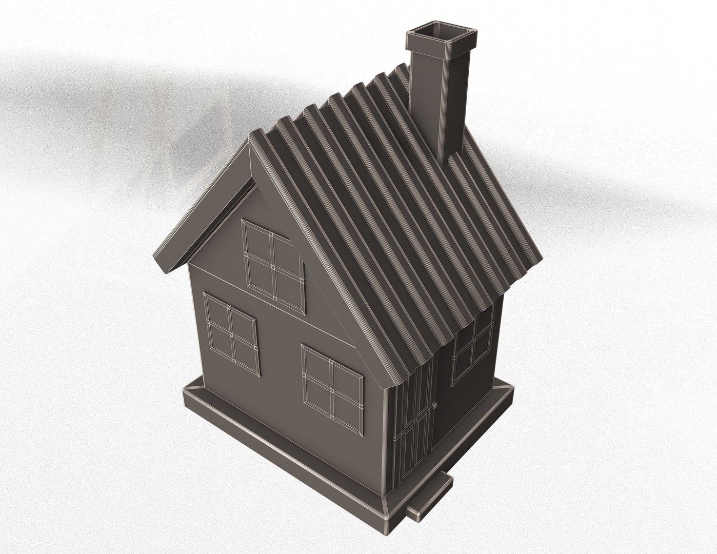 Mini Toy House 01 3D Model - TurboSquid 1731049