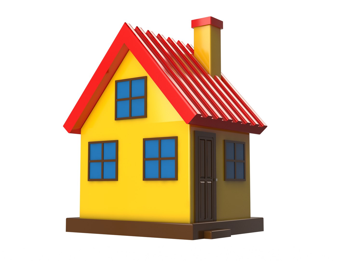 Mini Toy House 01 3D Model - TurboSquid 1731049