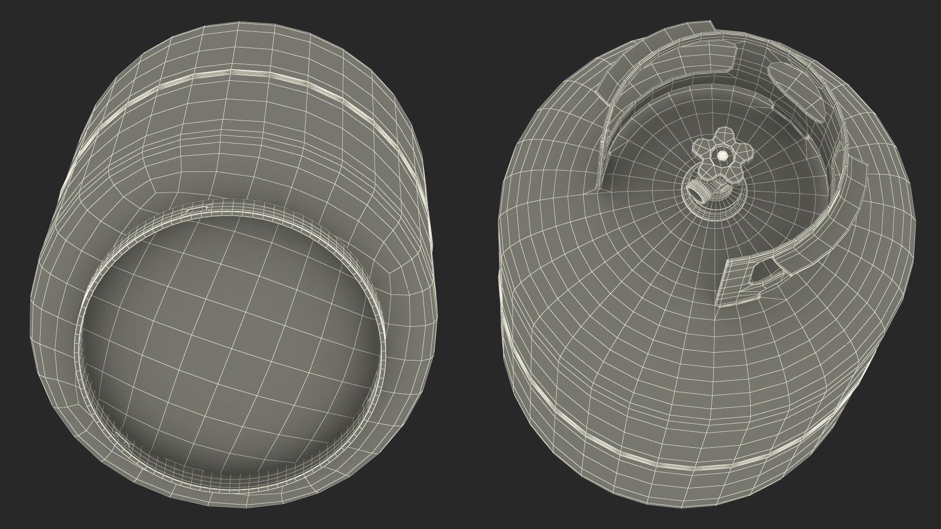 Propane Gas Cylinder 3D Model - TurboSquid 2230568