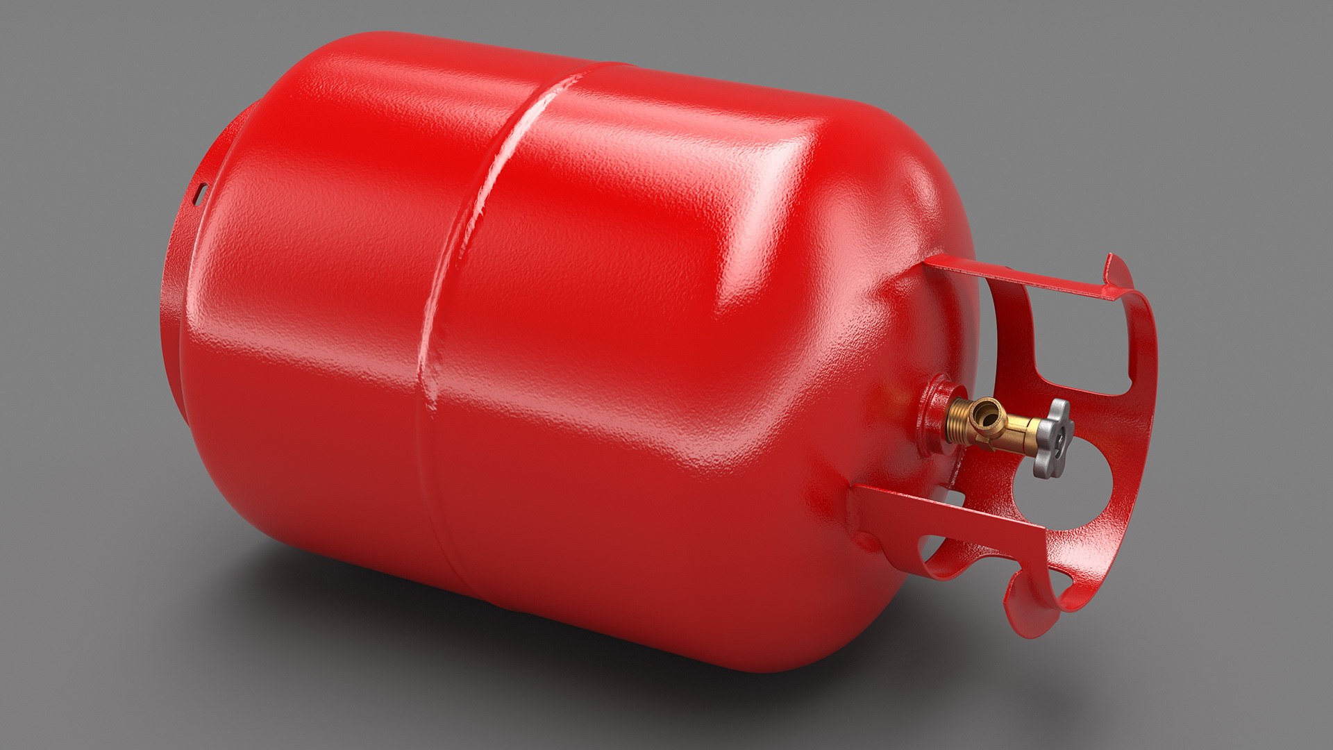 Propane Gas Cylinder 3D Model - TurboSquid 2230568
