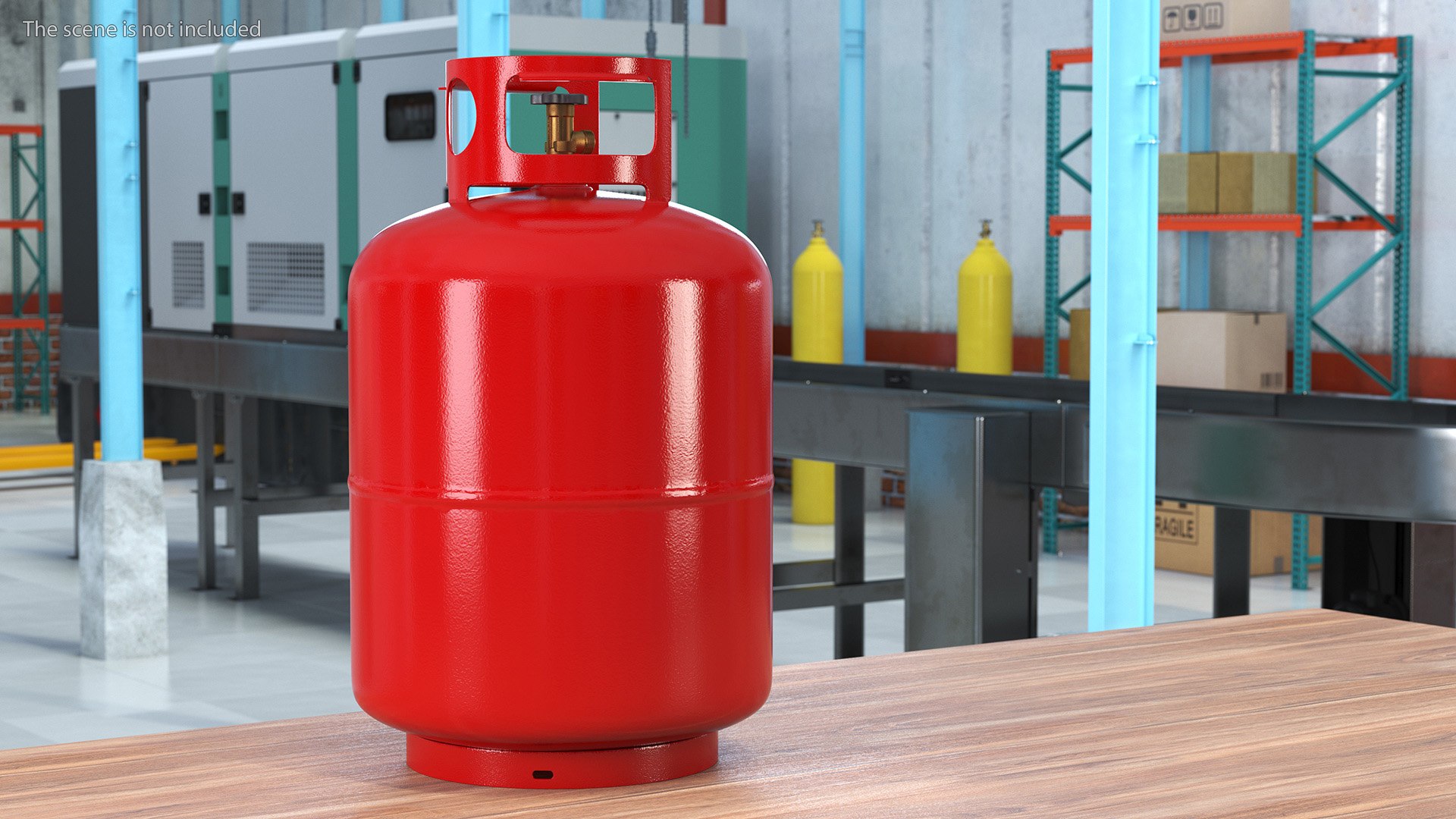Propane Gas Cylinder 3D Model - TurboSquid 2230568