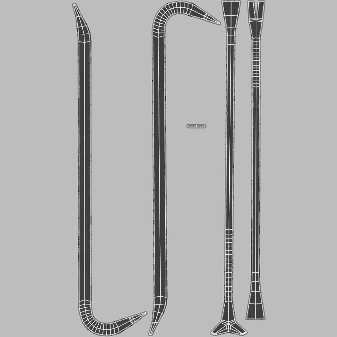 3D Crowbar Games Blender - TurboSquid 1470474