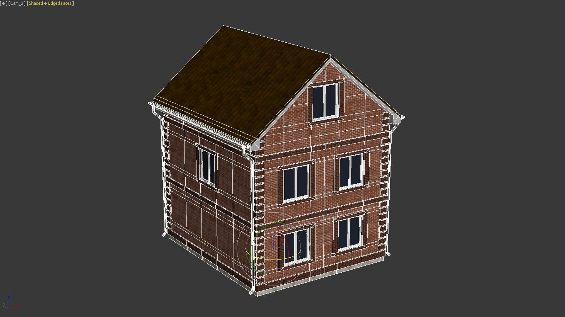 Brick house 3D model - TurboSquid 1525999