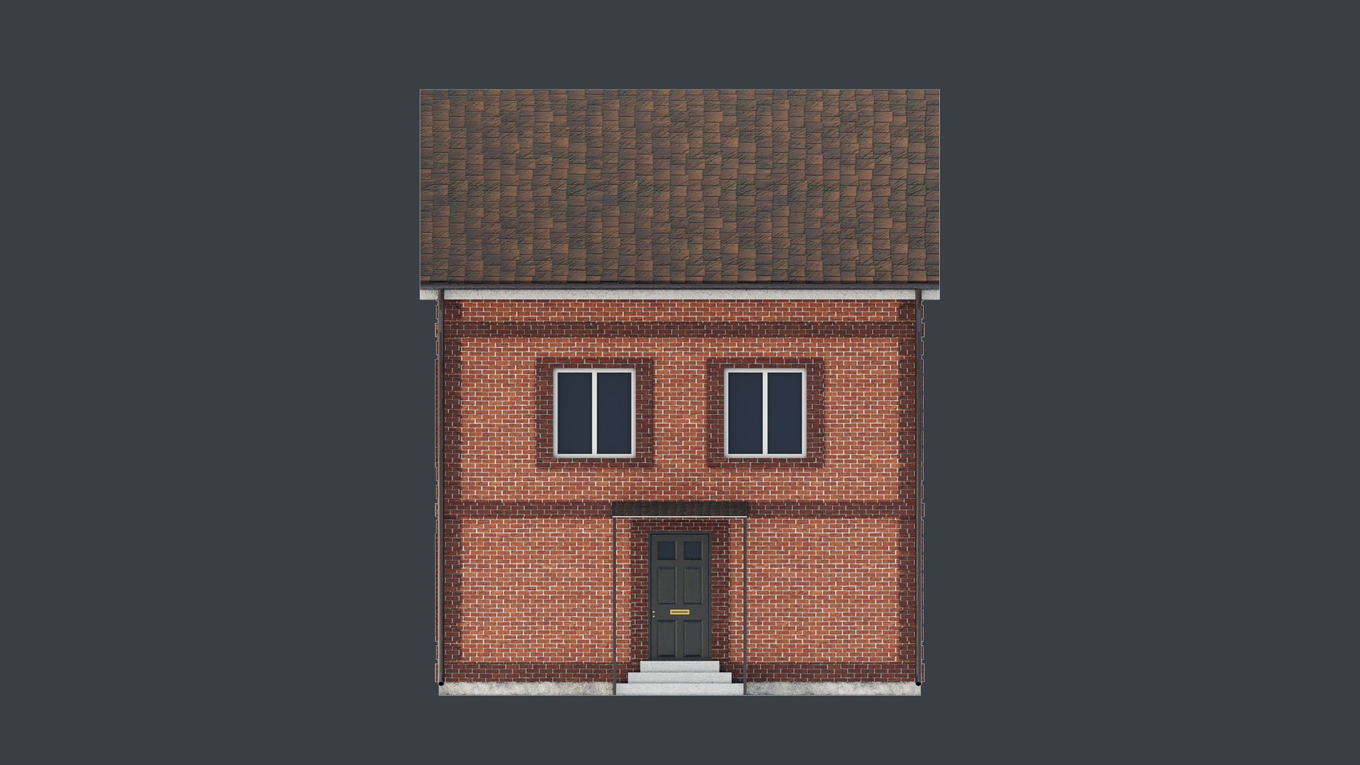 Brick house 3D model - TurboSquid 1525999