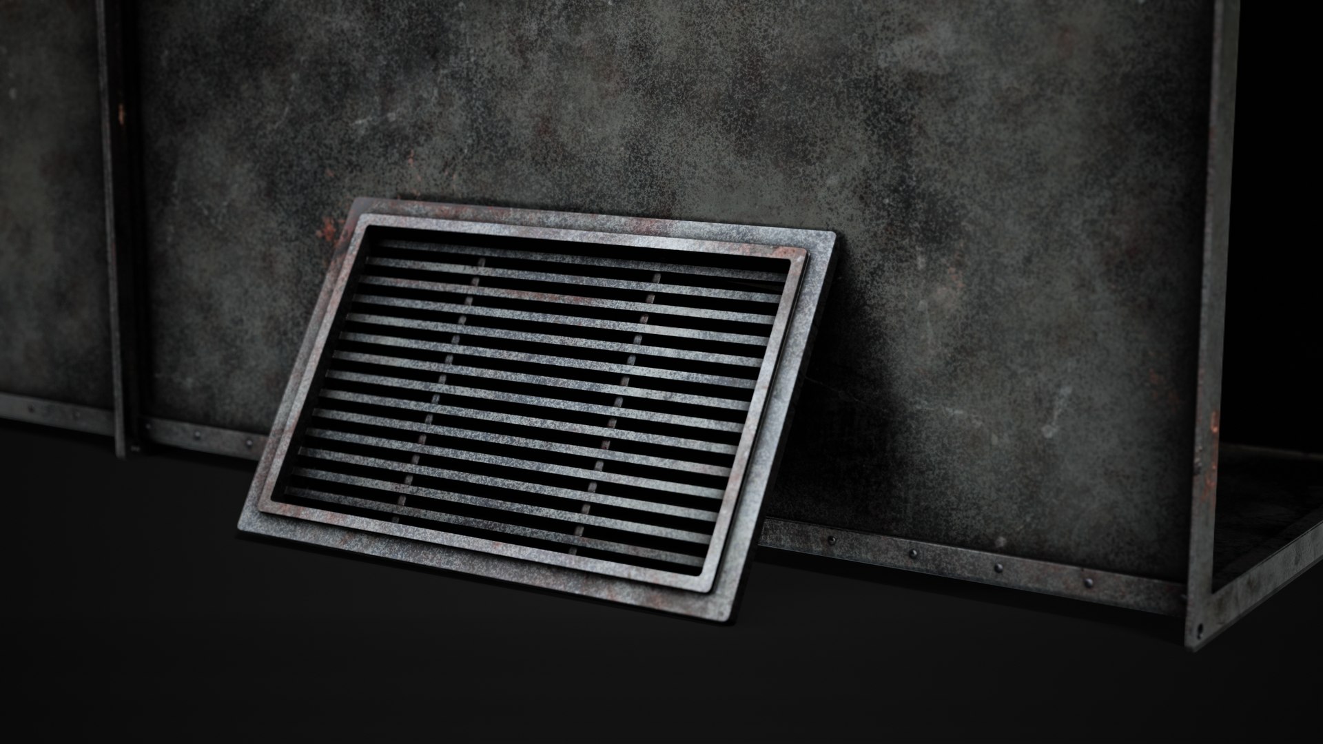 3D Ventilation Modular Model - TurboSquid 2336313