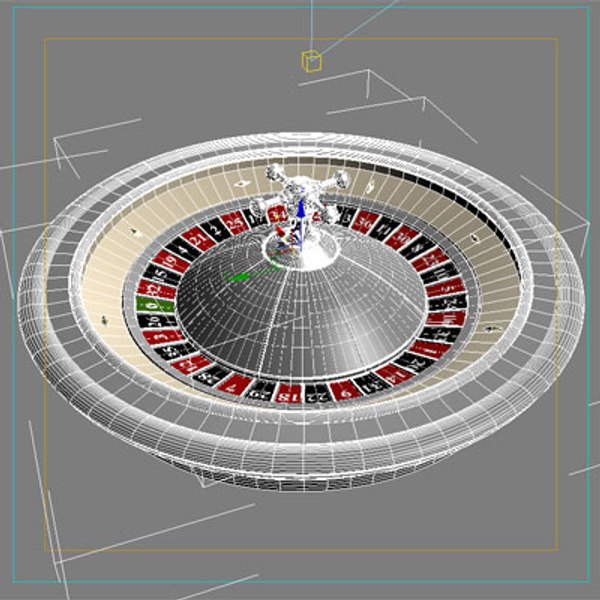 roulette wheel 3d max