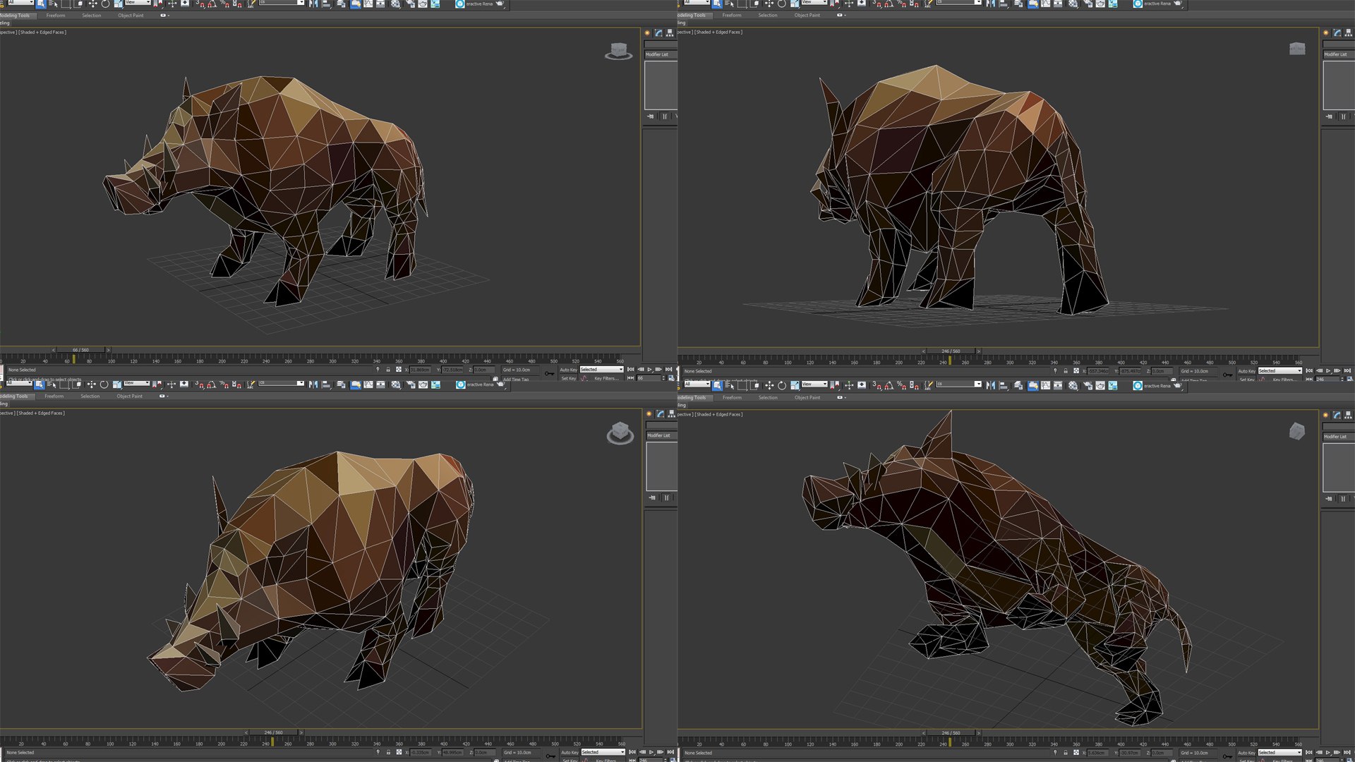 3D Model Animals Cartoon Monster - TurboSquid 1319180