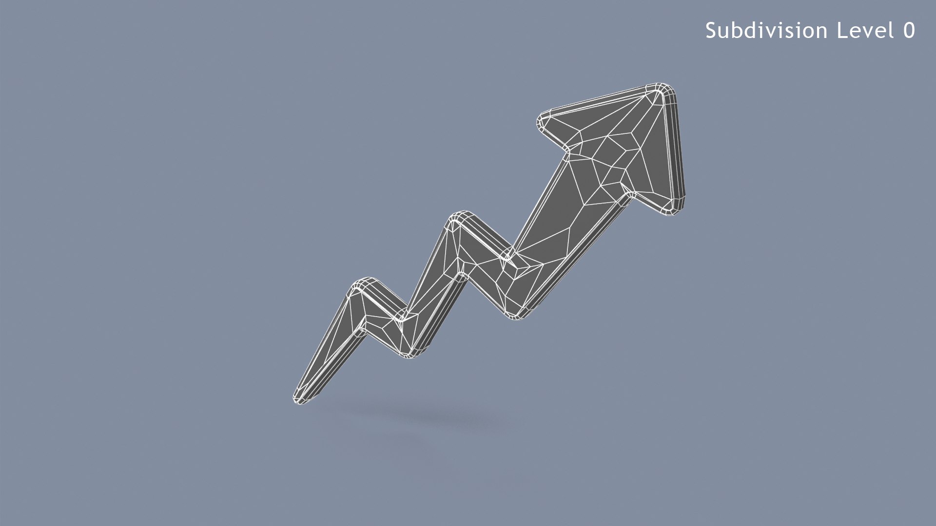 3D Direction Arrow Growth Symbol Gold - TurboSquid 2065301