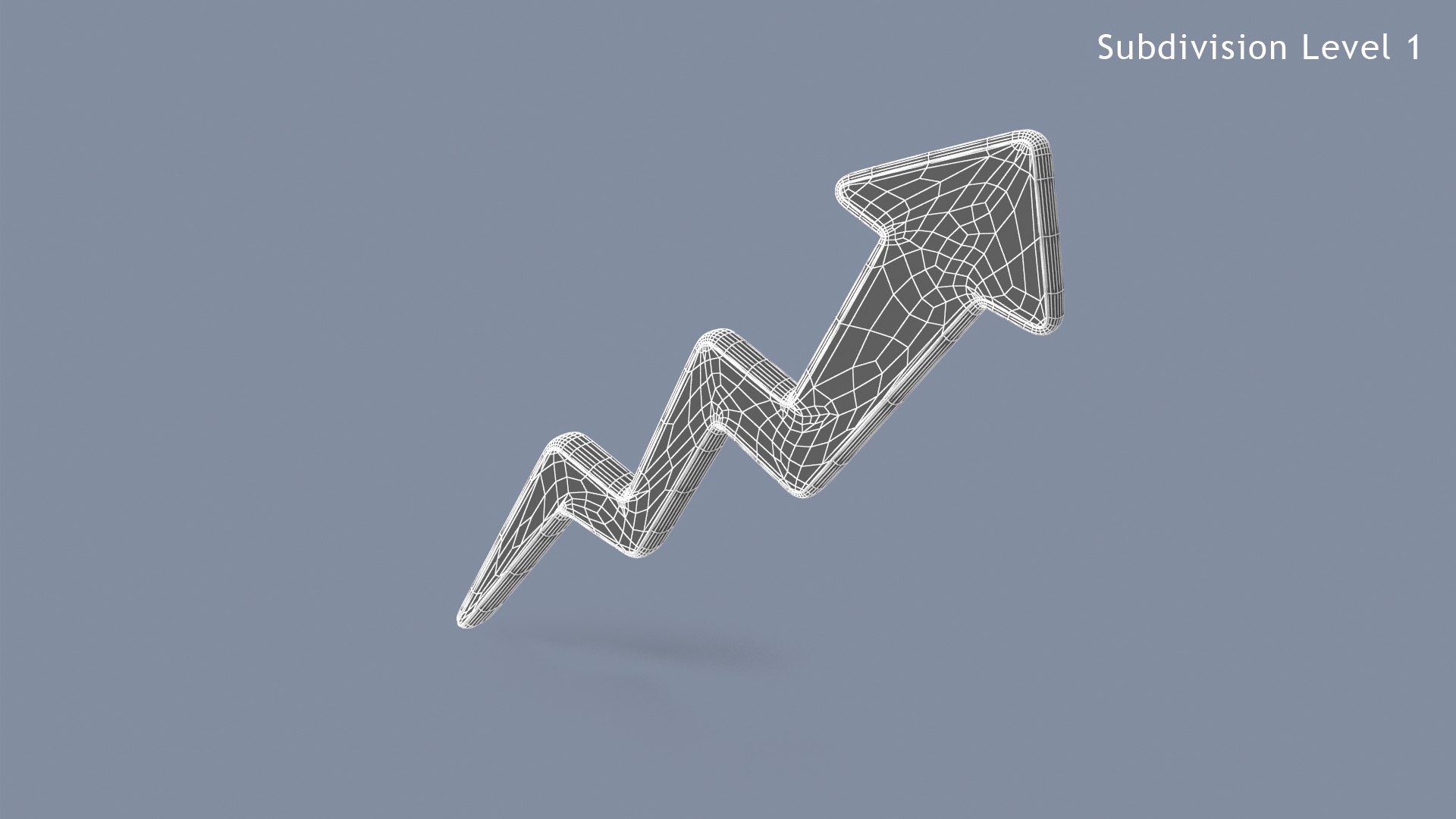 3D Direction Arrow Growth Symbol Gold - TurboSquid 2065301