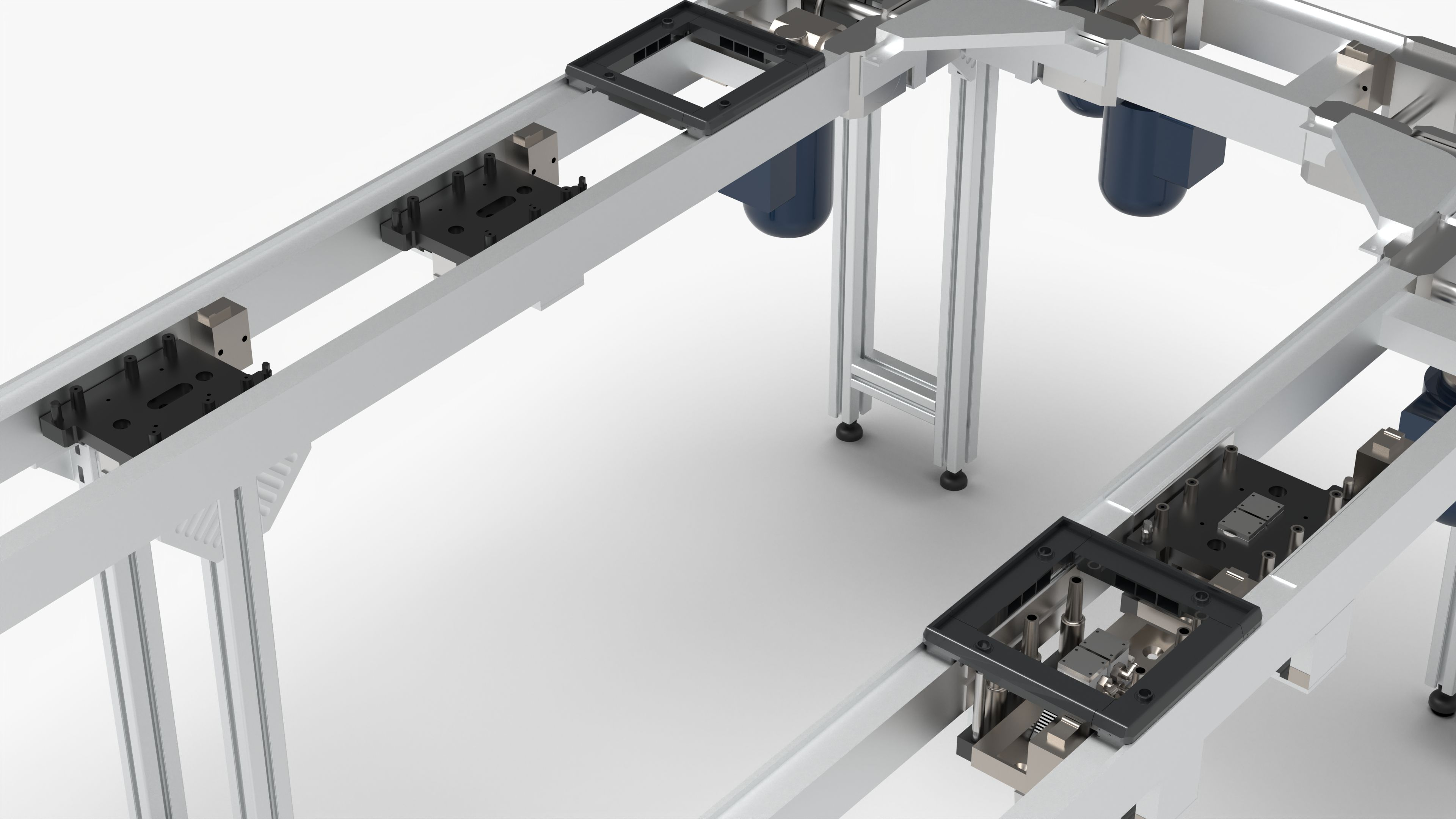 modelo 3d Endless Square Conveyor Belt gratis - TurboSquid 1992804