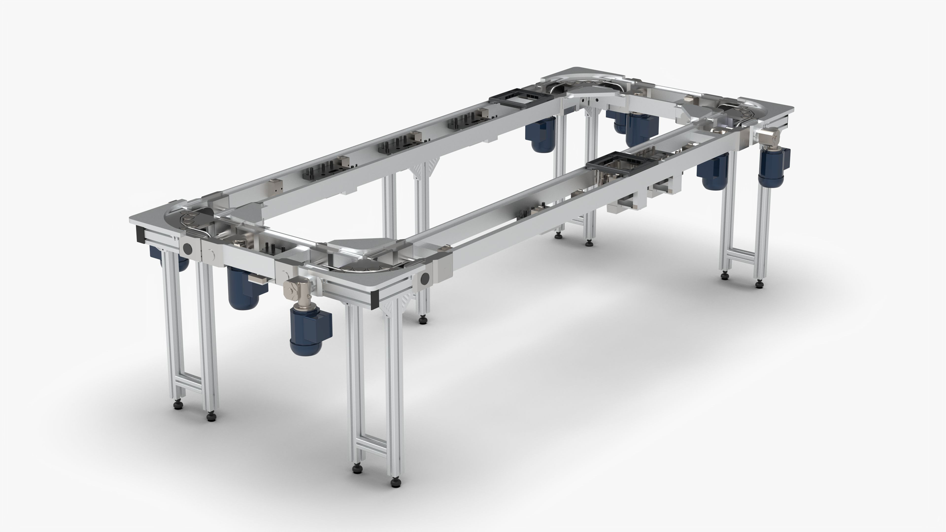 modelo 3d Endless Square Conveyor Belt gratis - TurboSquid 1992804