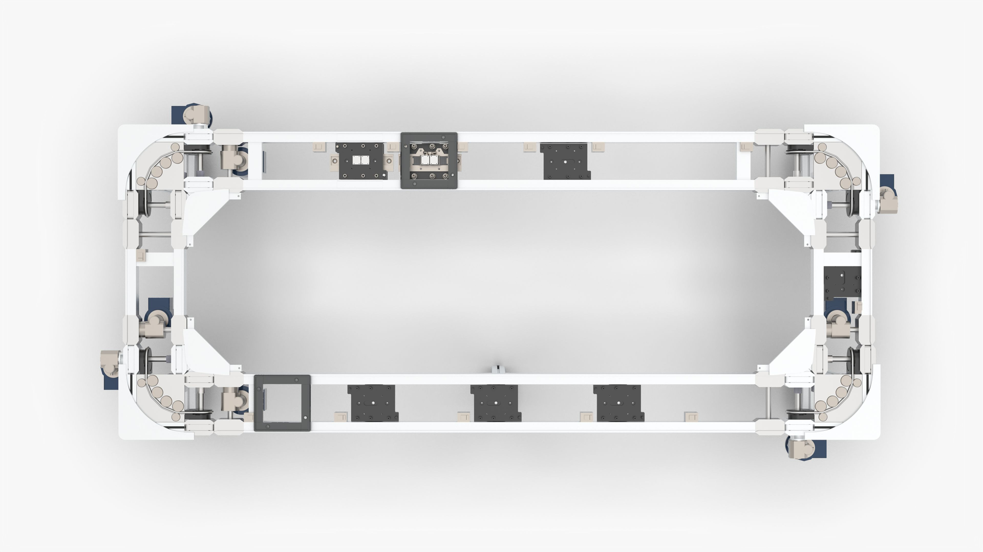 modelo 3d Endless Square Conveyor Belt gratis - TurboSquid 1992804