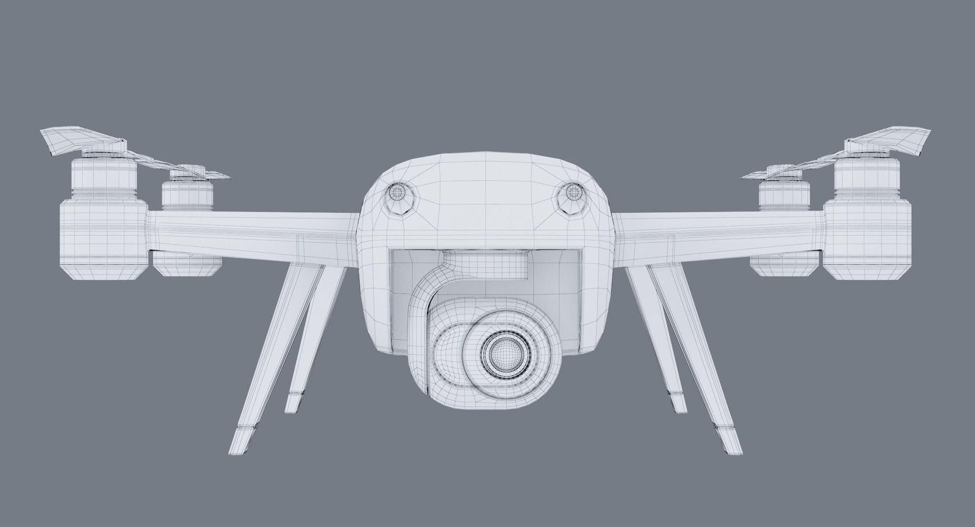 Generic drone aircraft propeller 3D model - TurboSquid 1284432