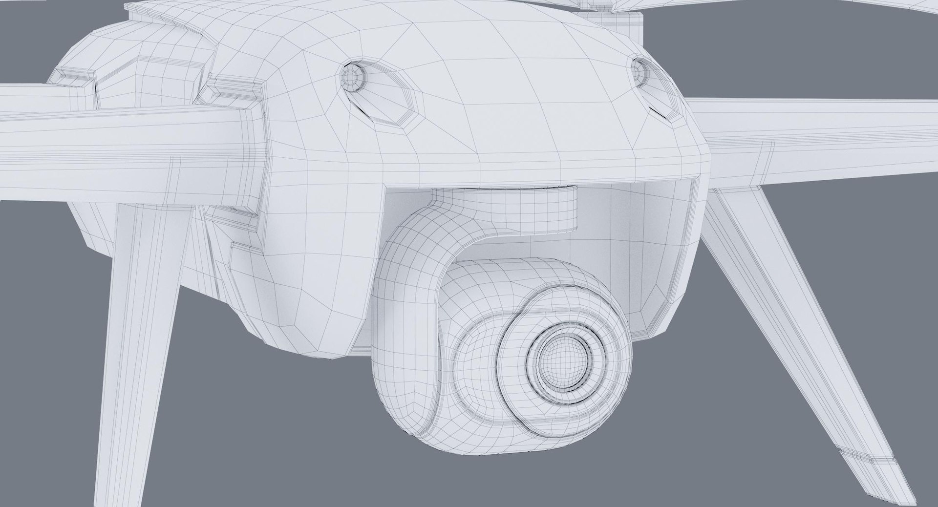 Generic drone aircraft propeller 3D model - TurboSquid 1284432