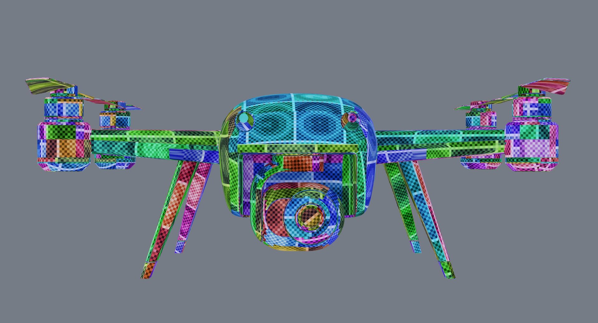 Generic drone aircraft propeller 3D model - TurboSquid 1284432