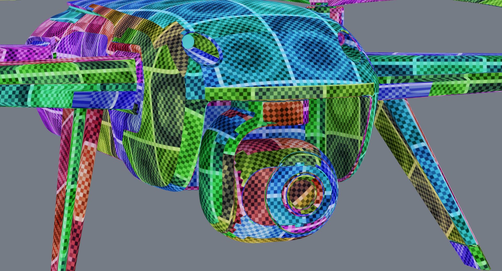 Generic drone aircraft propeller 3D model - TurboSquid 1284432