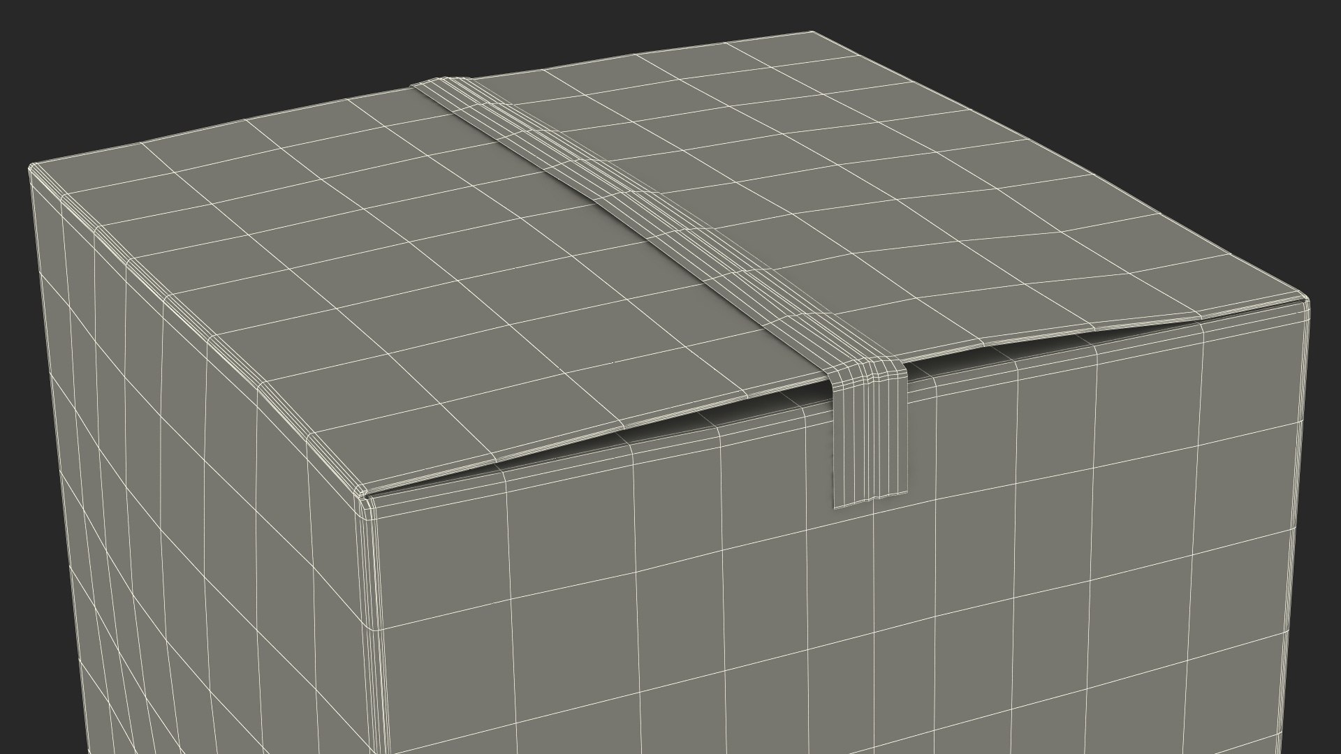 3D Model Cardboard Box Brown - TurboSquid 2137499
