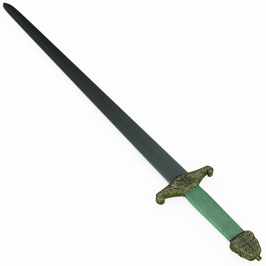 3d Max Jian Sword