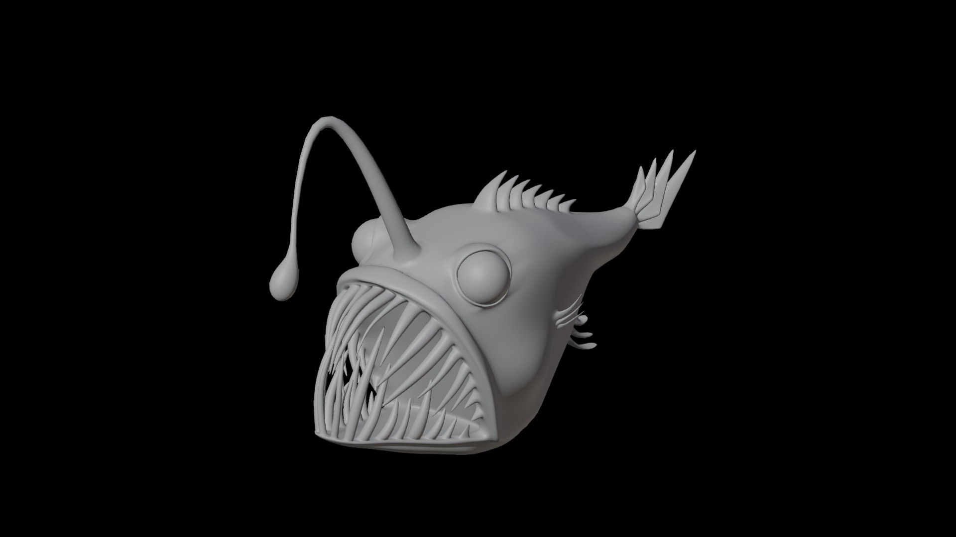 Angler Fish Model - TurboSquid 1922263
