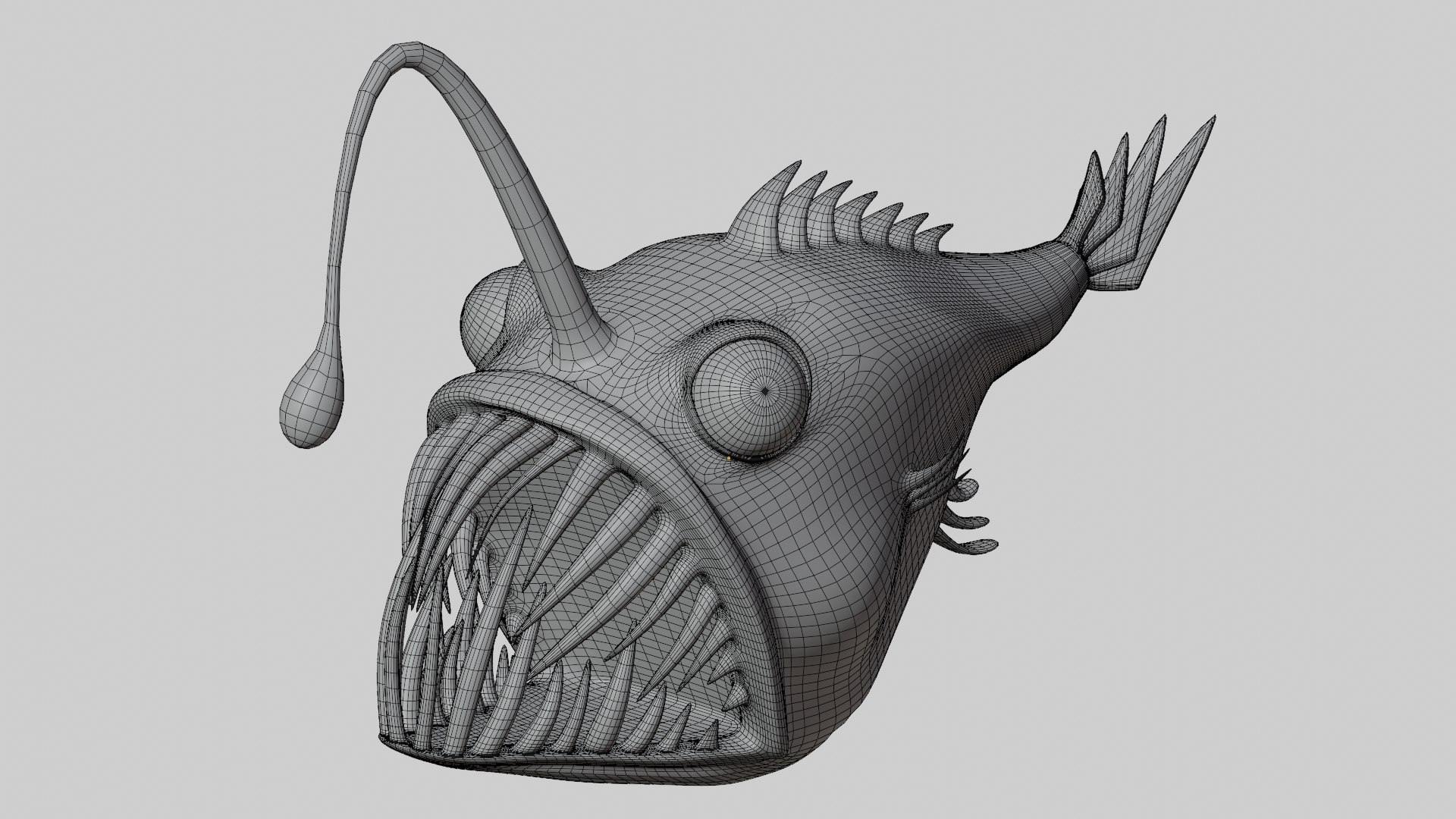 Angler Fish Model - TurboSquid 1922263