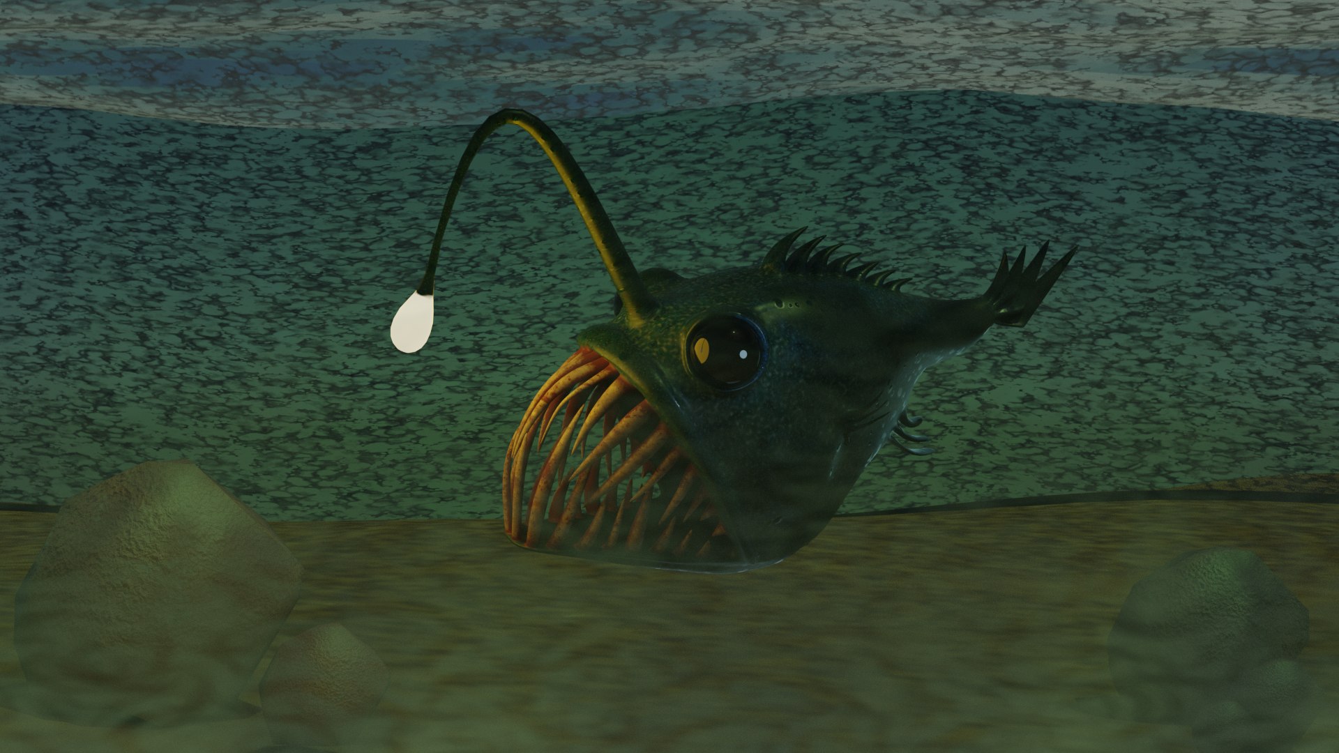 Angler Fish Model - TurboSquid 1922263