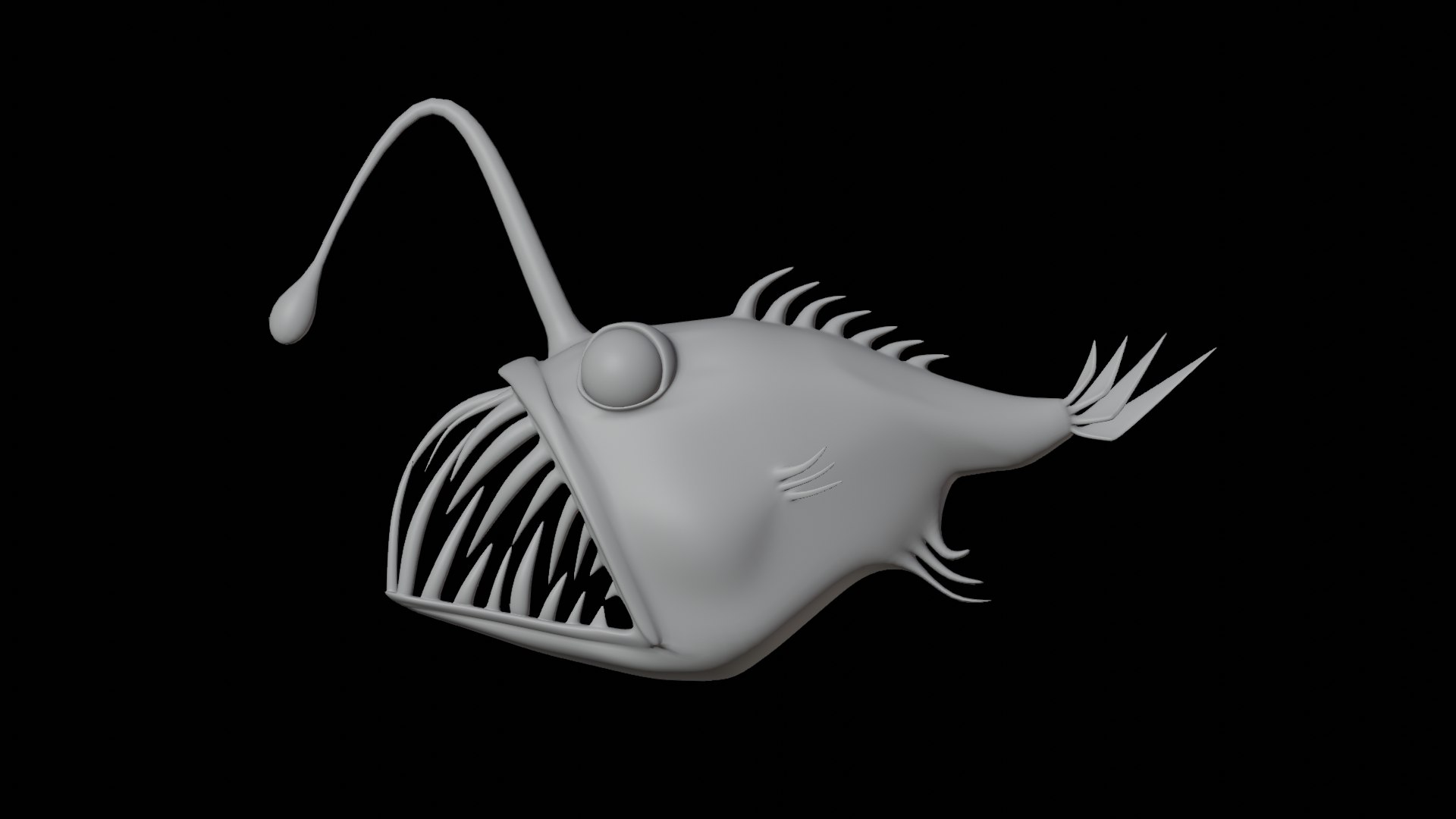 Angler Fish Model - TurboSquid 1922263