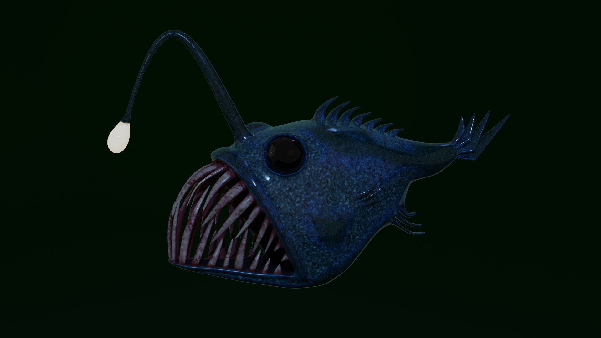 Angler Fish Model - TurboSquid 1922263