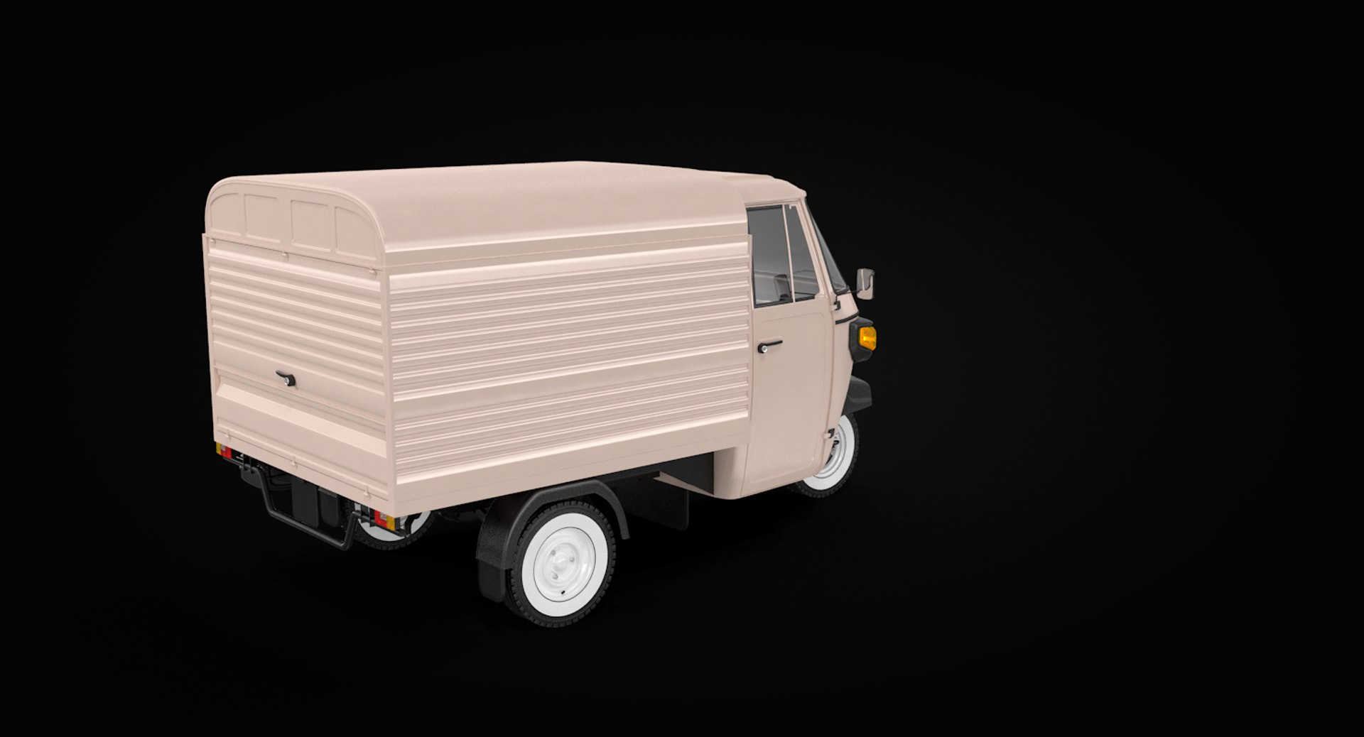 3D Piaggio Ape Classic Van - TurboSquid 1269570