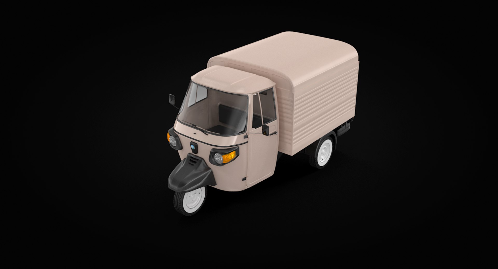 3D Piaggio Ape Classic Van - TurboSquid 1269570