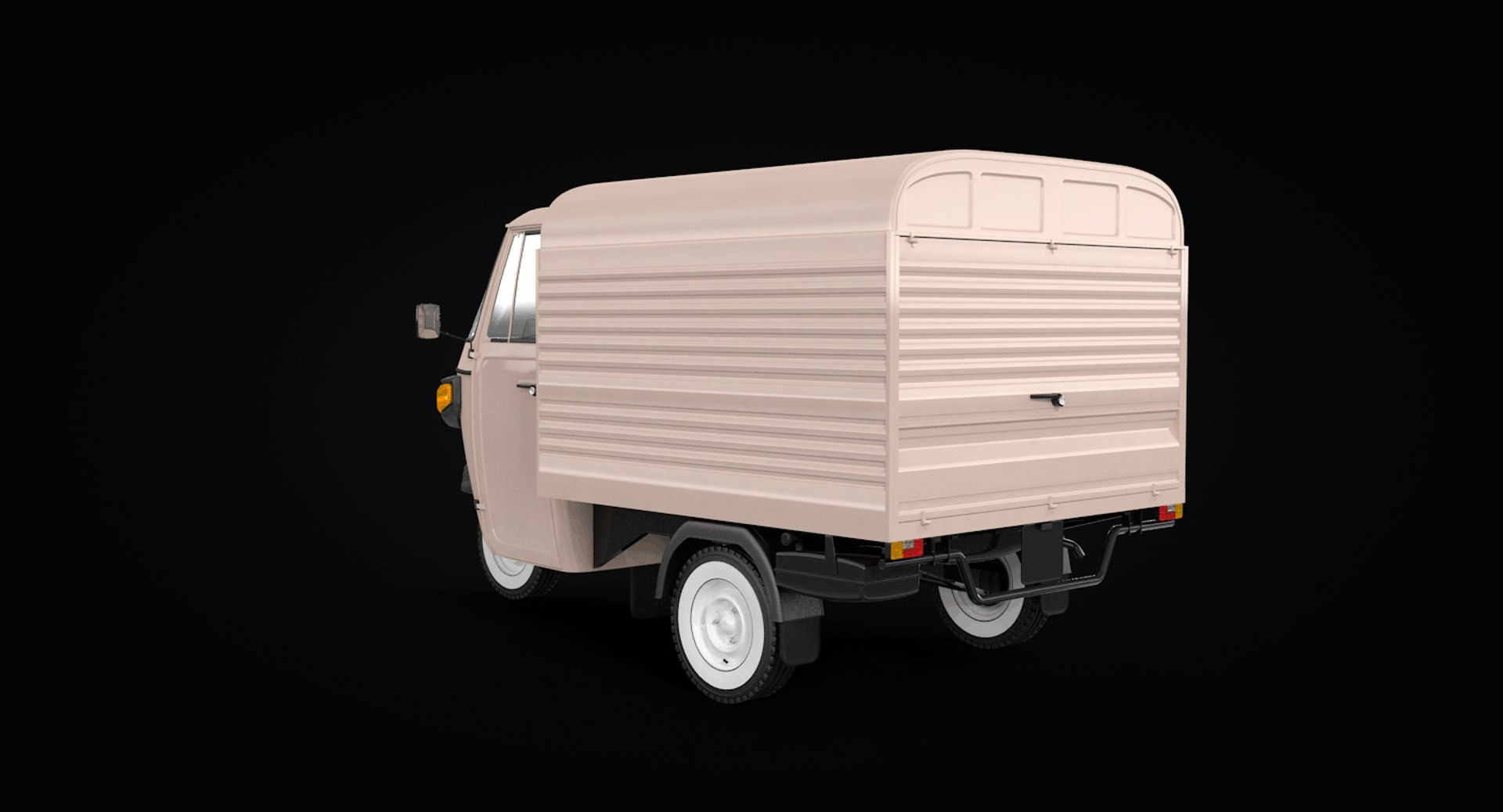 3D Piaggio Ape Classic Van - TurboSquid 1269570