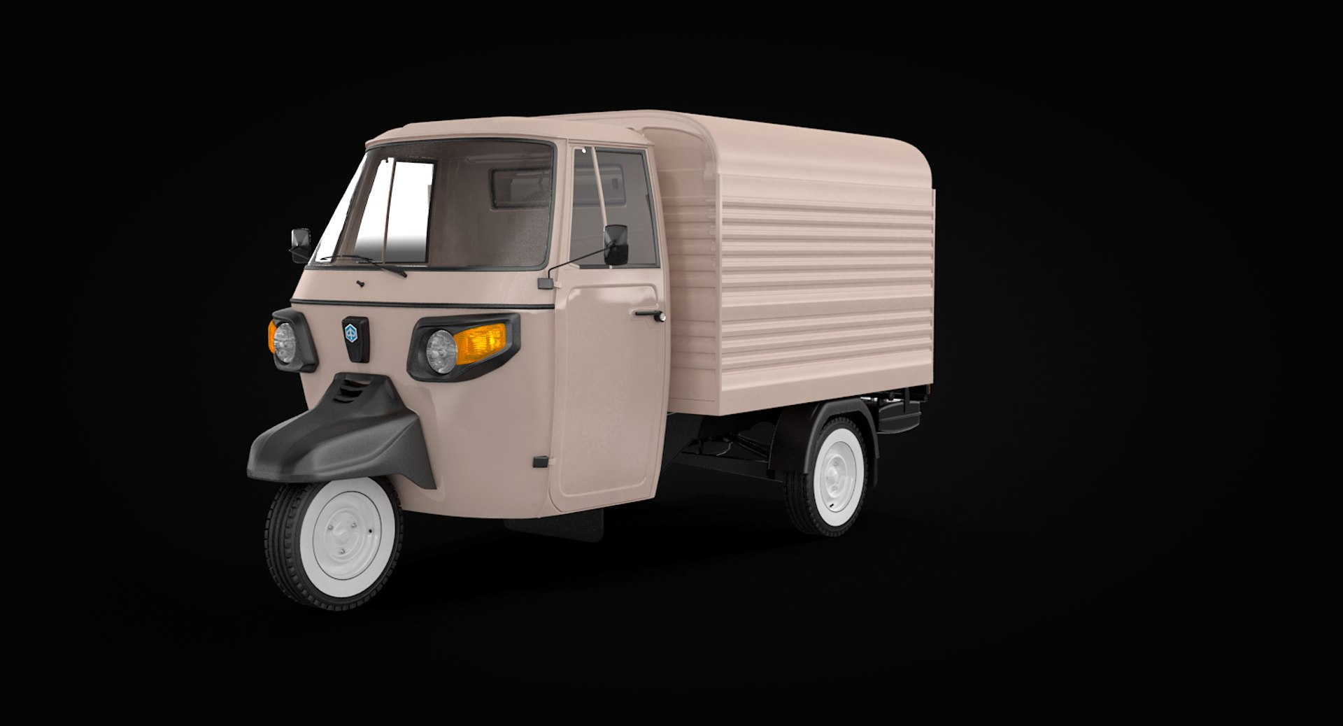 3D piaggio ape classic van - TurboSquid 1269570