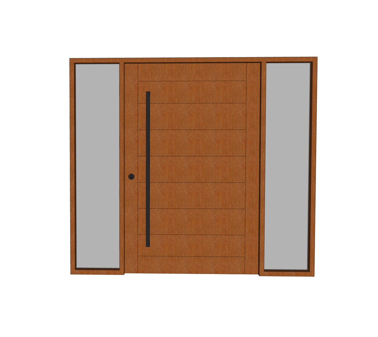 3D Wooden Door - TurboSquid 2081717