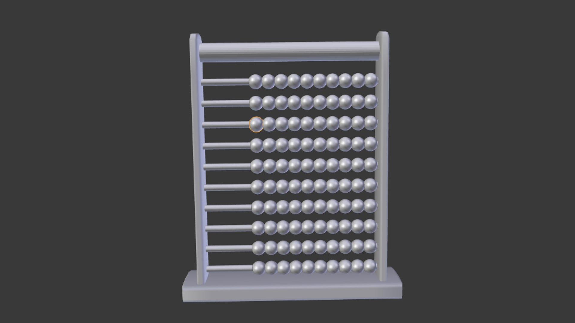 Abacus 3d Model