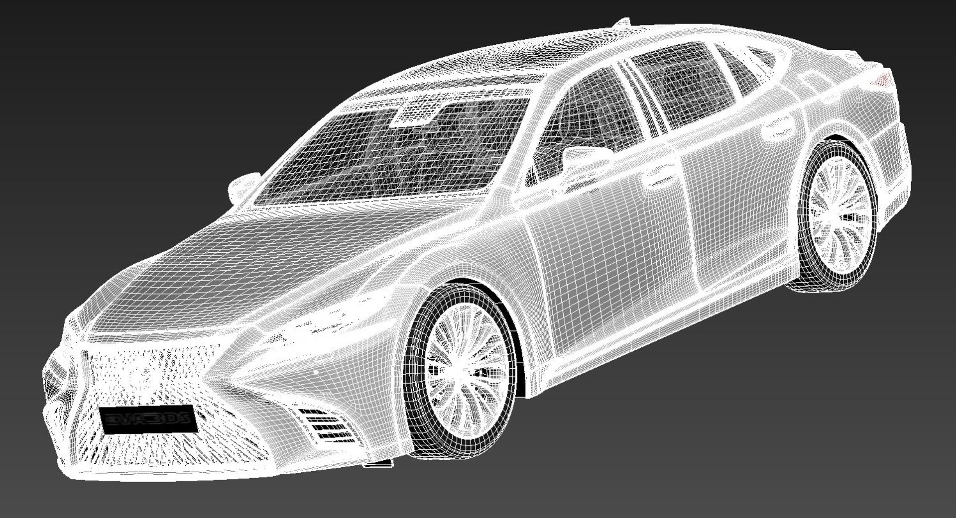 Lexus Ls 2020 3D Model - TurboSquid 1385643