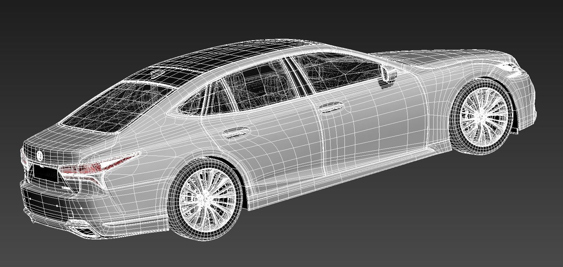 Lexus Ls 2020 3D Model - TurboSquid 1385643