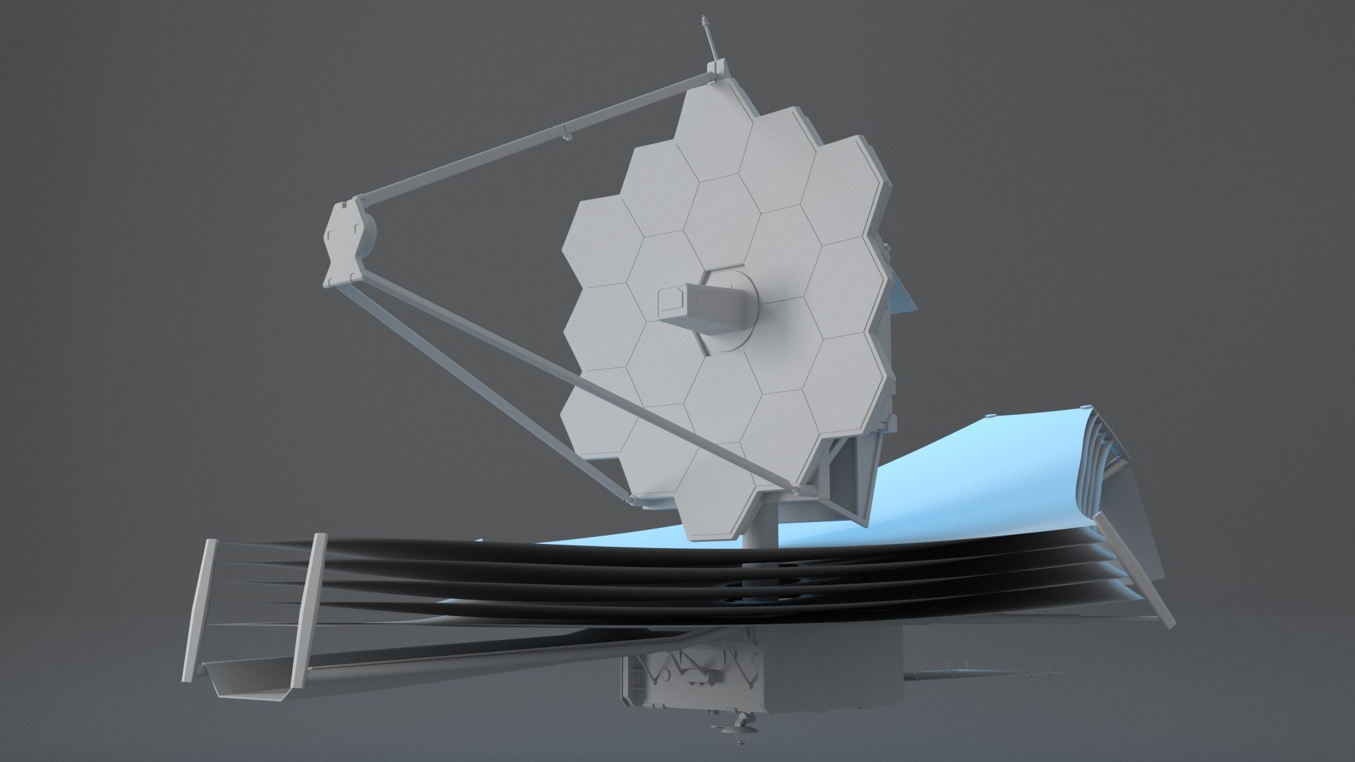 James Webb Space Telescope 3D - TurboSquid 1849823