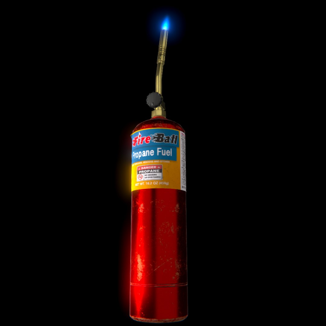 3D model pbr propane torch - TurboSquid 1237196