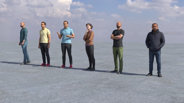 Rhino Human Models | TurboSquid