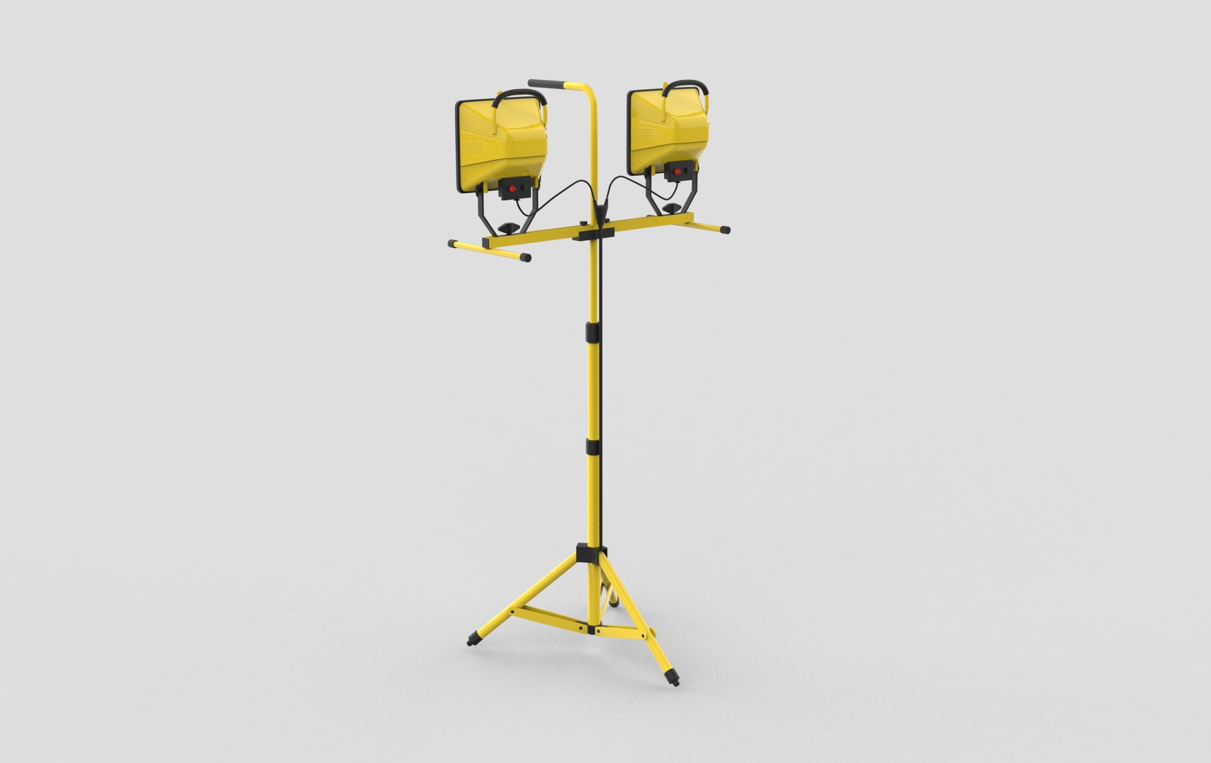 Halogen Work Lights 3D Model Model - TurboSquid 2332199