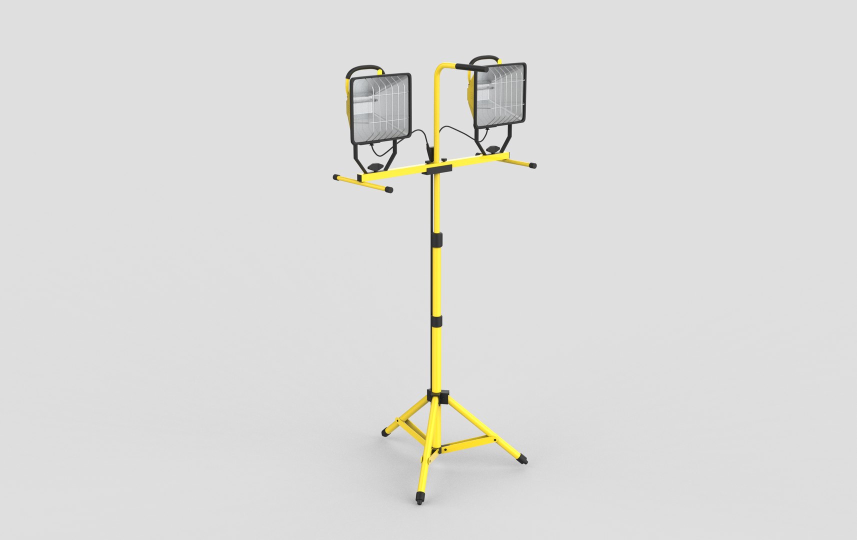 Halogen Work Lights 3D Model Model - TurboSquid 2332199