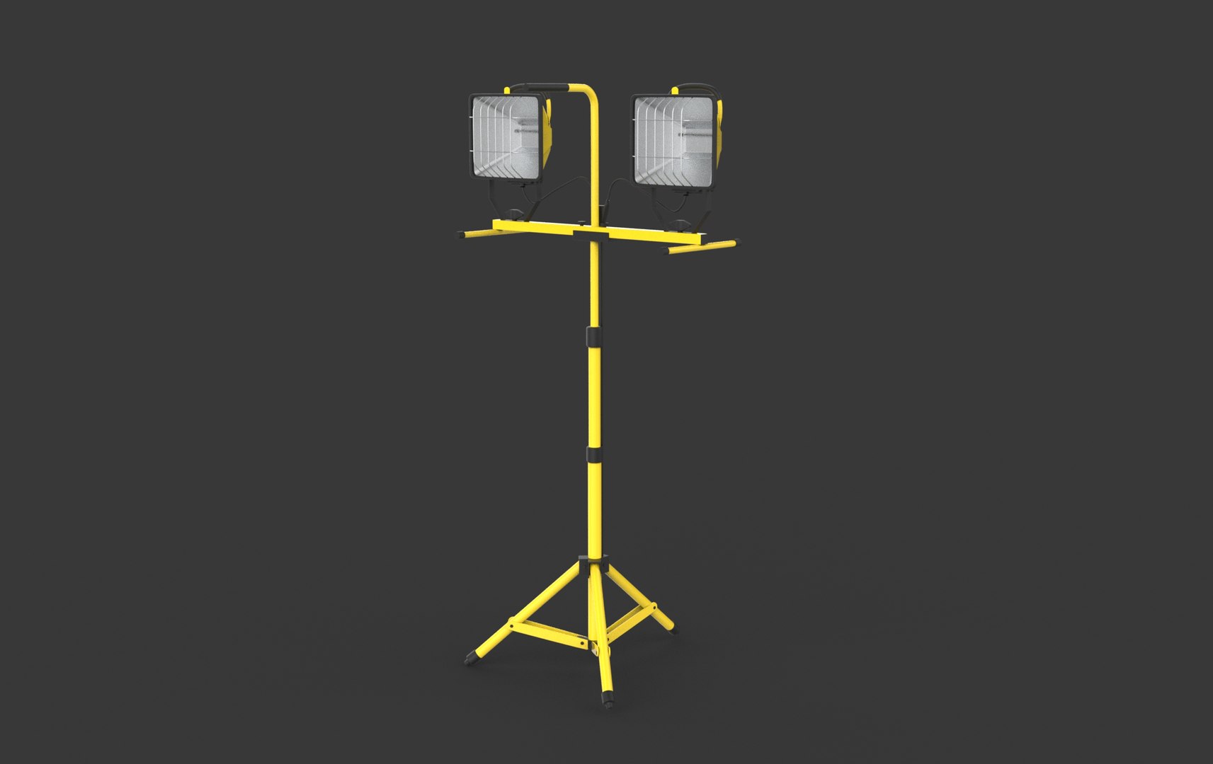 Halogen Work Lights 3D Model Model - TurboSquid 2332199