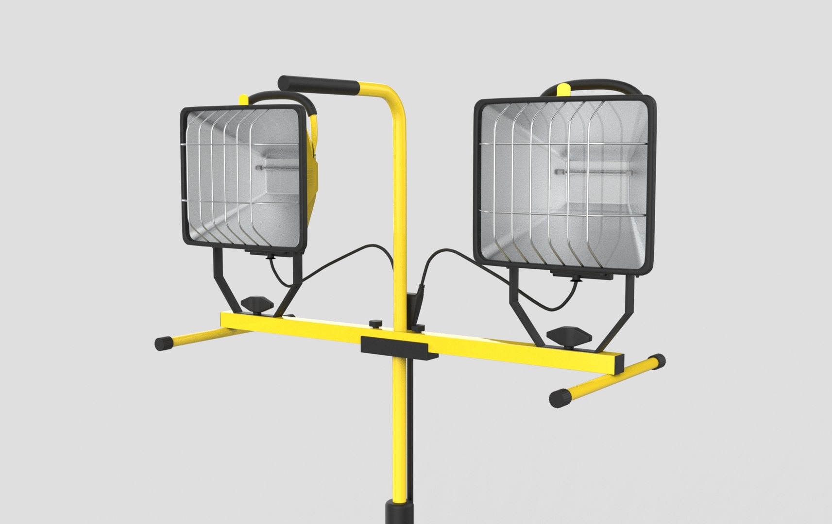 Halogen Work Lights 3D Model Model - TurboSquid 2332199