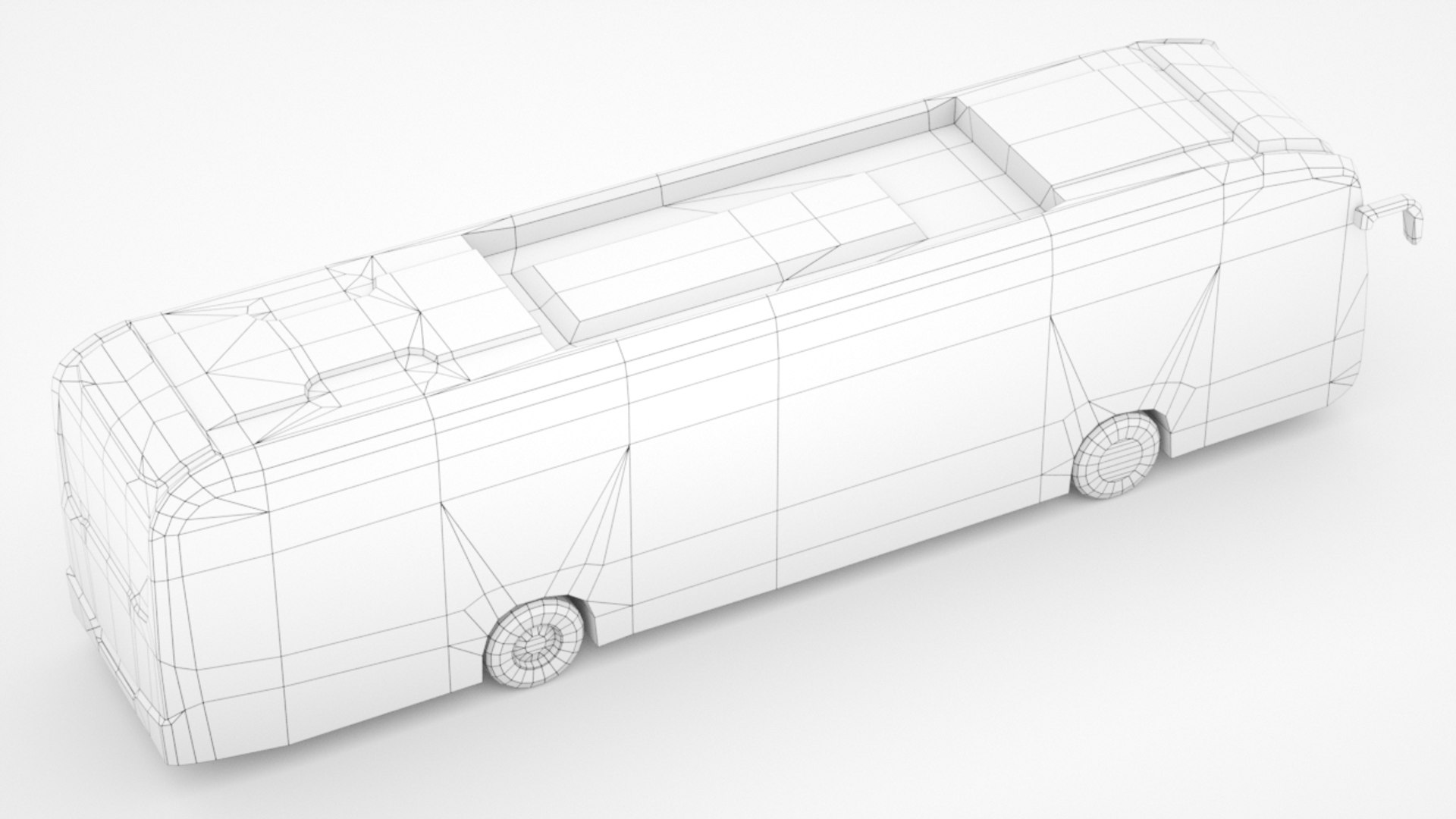 Mercedes-benz Ecitaro 3D - TurboSquid 1382365