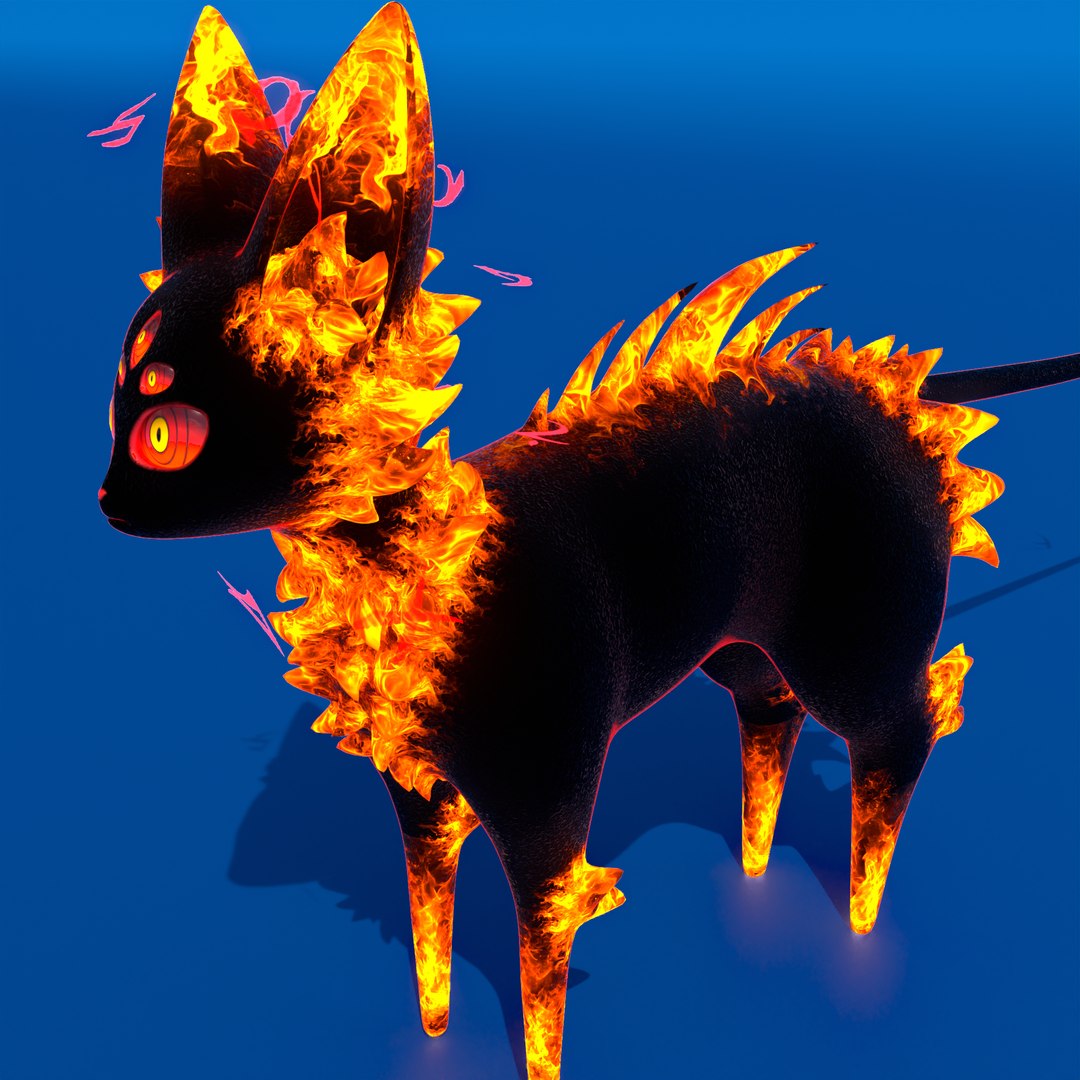 3D Volcano Cat - TurboSquid 2288507