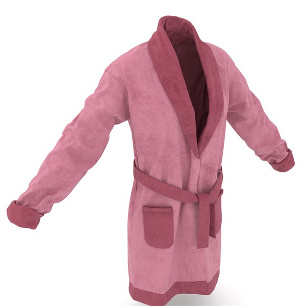 modelo 3d albornoz de mujer - TurboSquid 1448384