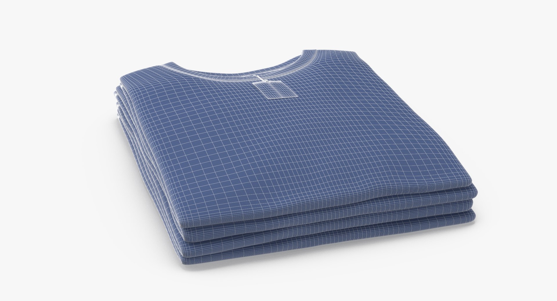 Male Crew Neck Folded 3D Model - TurboSquid 1194309